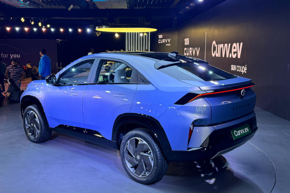 Tata Curvv EV Exterior Explained In 15 Real-life Images | CarDekho.com