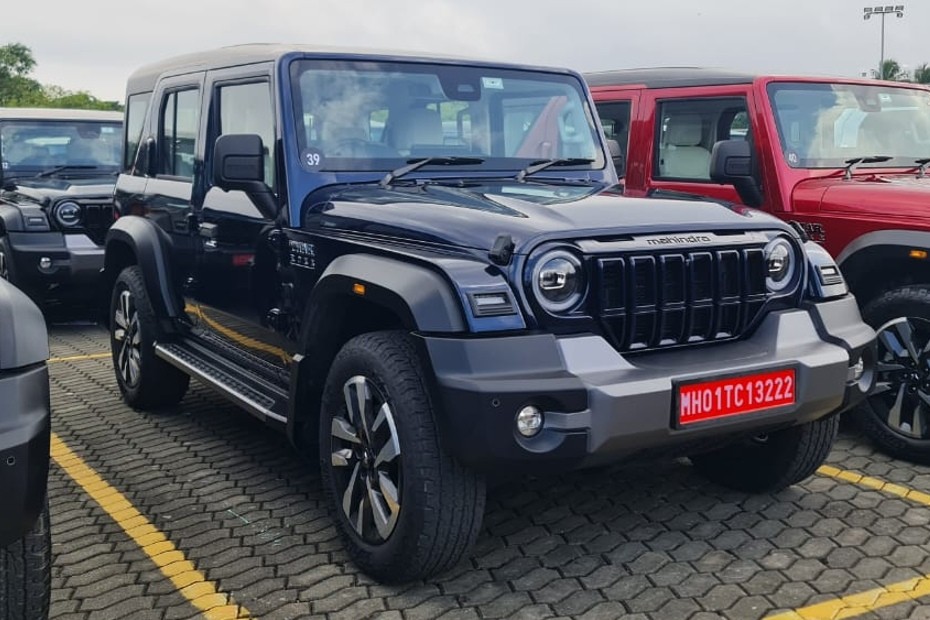 5 Door Mahindra Thar Roxx Variant-wise Colour Options Explained ...