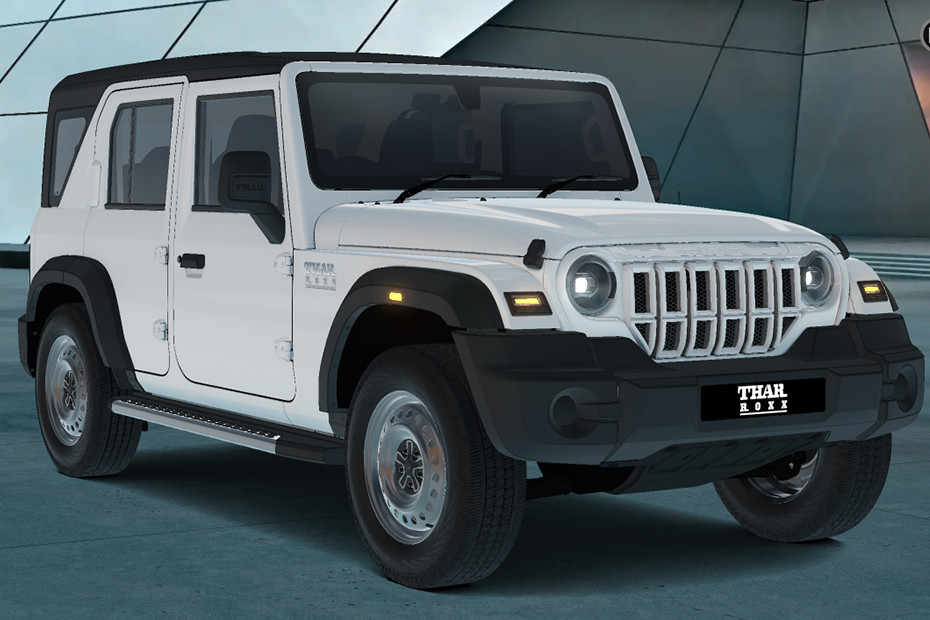 5 Door Mahindra Thar Roxx MX1 Base Variant Detailed In 10 Images ...