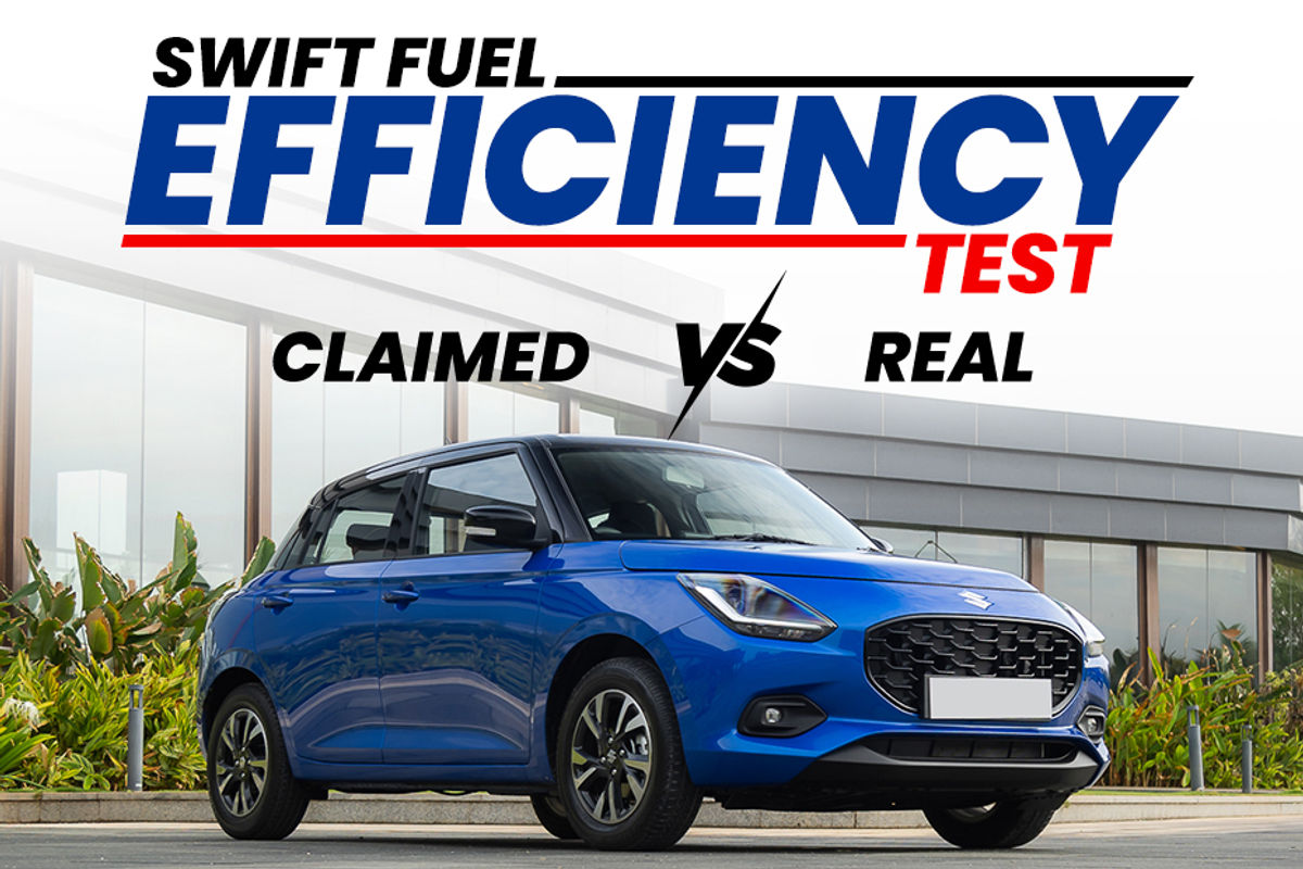 2024 Maruti Swift Petrol Automatic Fuel Efficiency Tested: Claimed vs ...