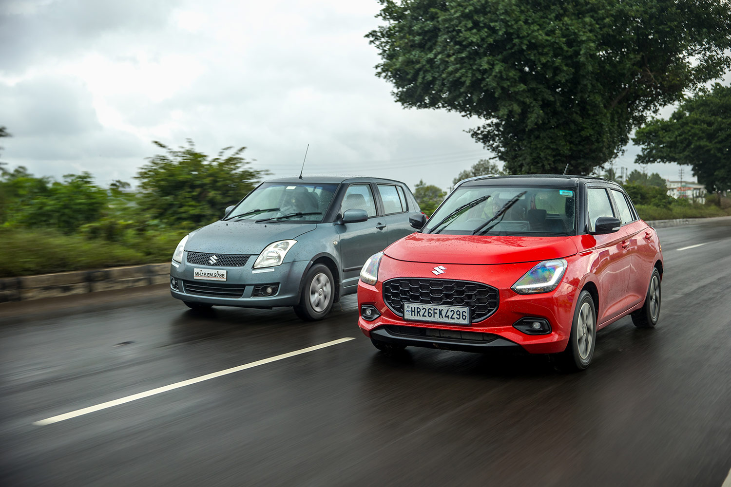 Maruti Swift Evolution: First Generation vs Fourth Generation Compared ...