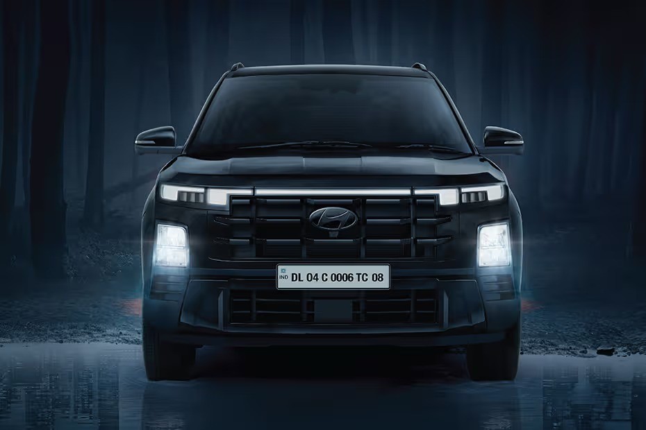 Hyundai Exter Knight Edition vs Creta Knight Edition: Design ...