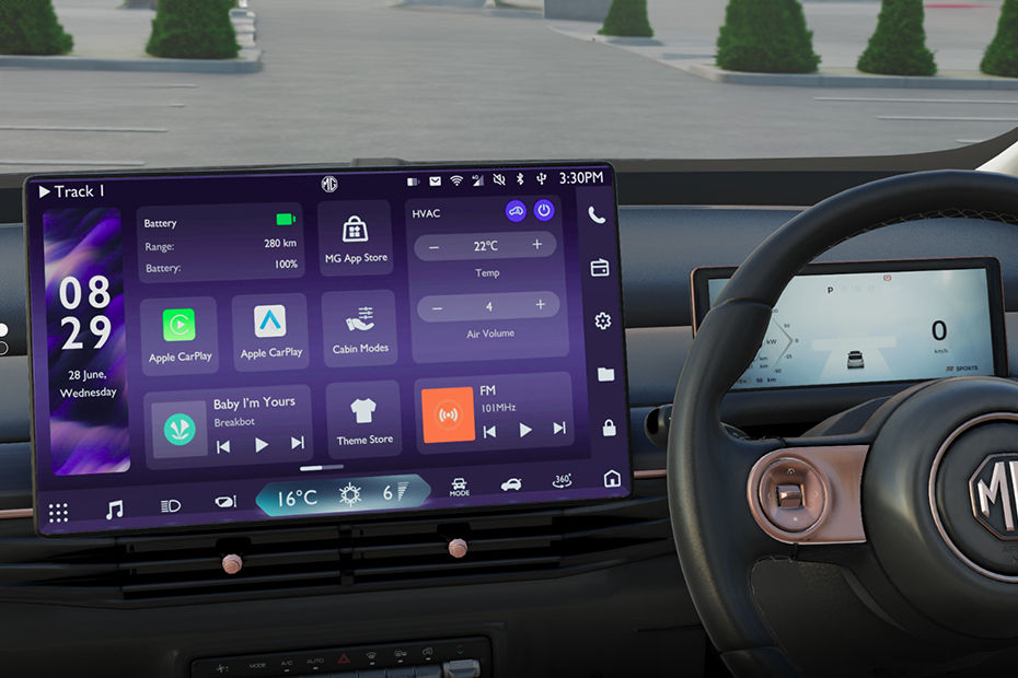 MG Windsor EV Exclusive Variant Explained In 7 Images | CarDekho.com