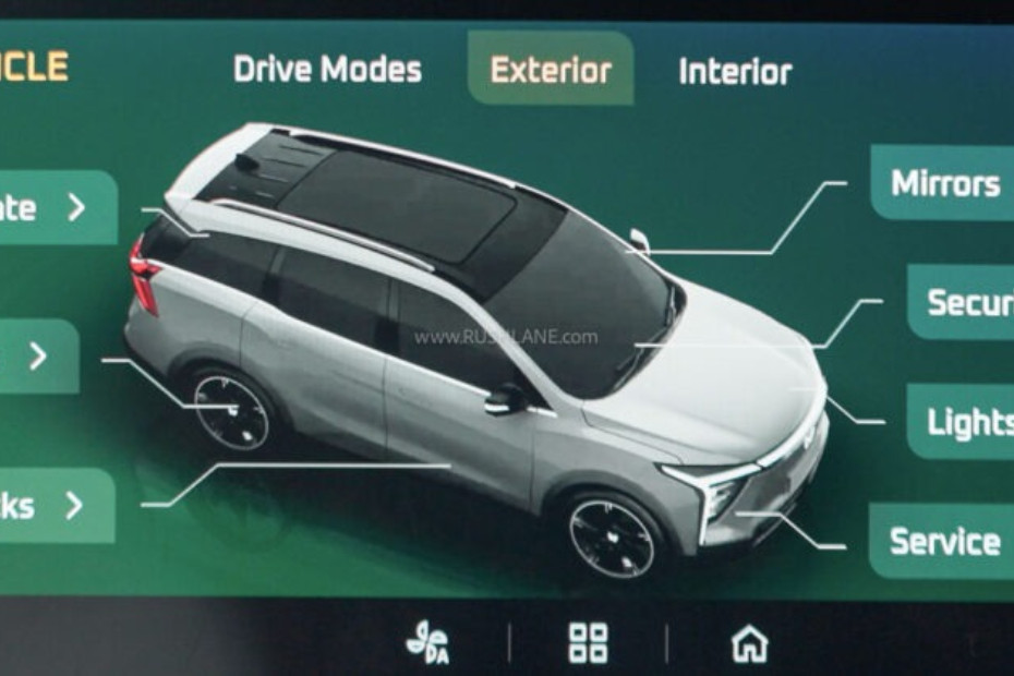 Mahindra XEV 7e (XUV700 EV) Production-spec Images Leaked, XEV 9e ...