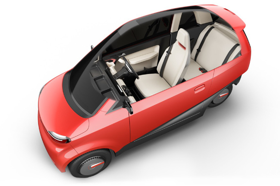 Vayve Eva Solar-powered Electric Car To Be Showcased At Bharat Mobility ...
