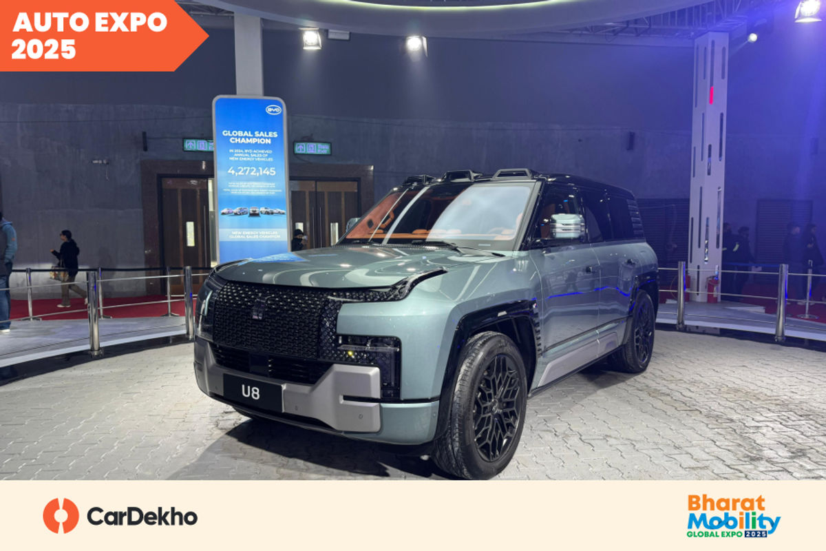 Bharat Mobility Global Expo 2025: BYD Yangwang U8 SUV Showcased At The ...