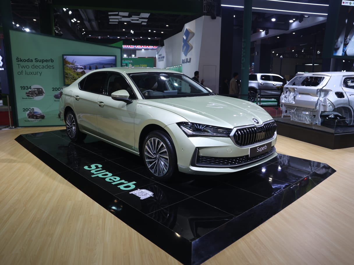 Auto Expo 2025: All Skoda Models Unveiled In India At The Auto Expo ...