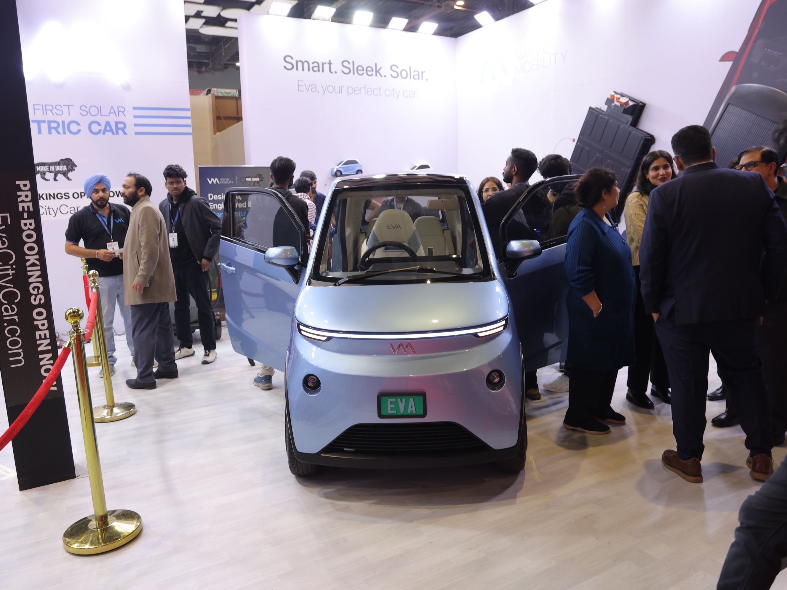 Vayve Eva Solar-assisted EV Exterior And Interior Explained in 7 Images ...