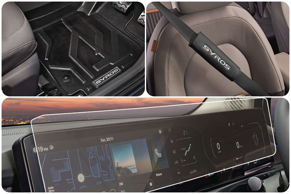 Kia Syros Exterior And Interior Accessories Detailed With Prices ...