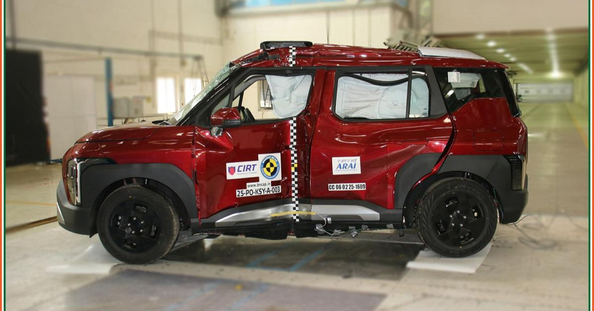 Kia Syros Scores A 5 Star Safety Rating In Bharat NCAP Crash Tests ...