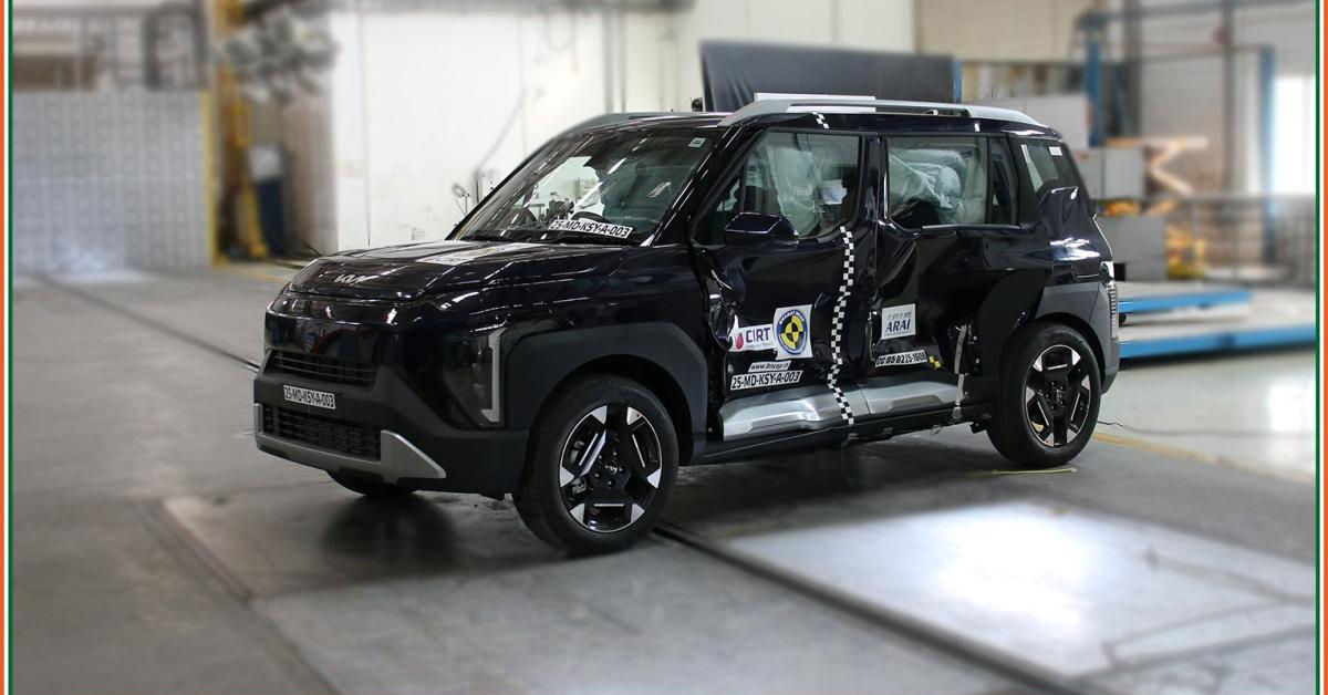Kia Syros Scores A 5 Star Safety Rating In Bharat NCAP Crash Tests ...