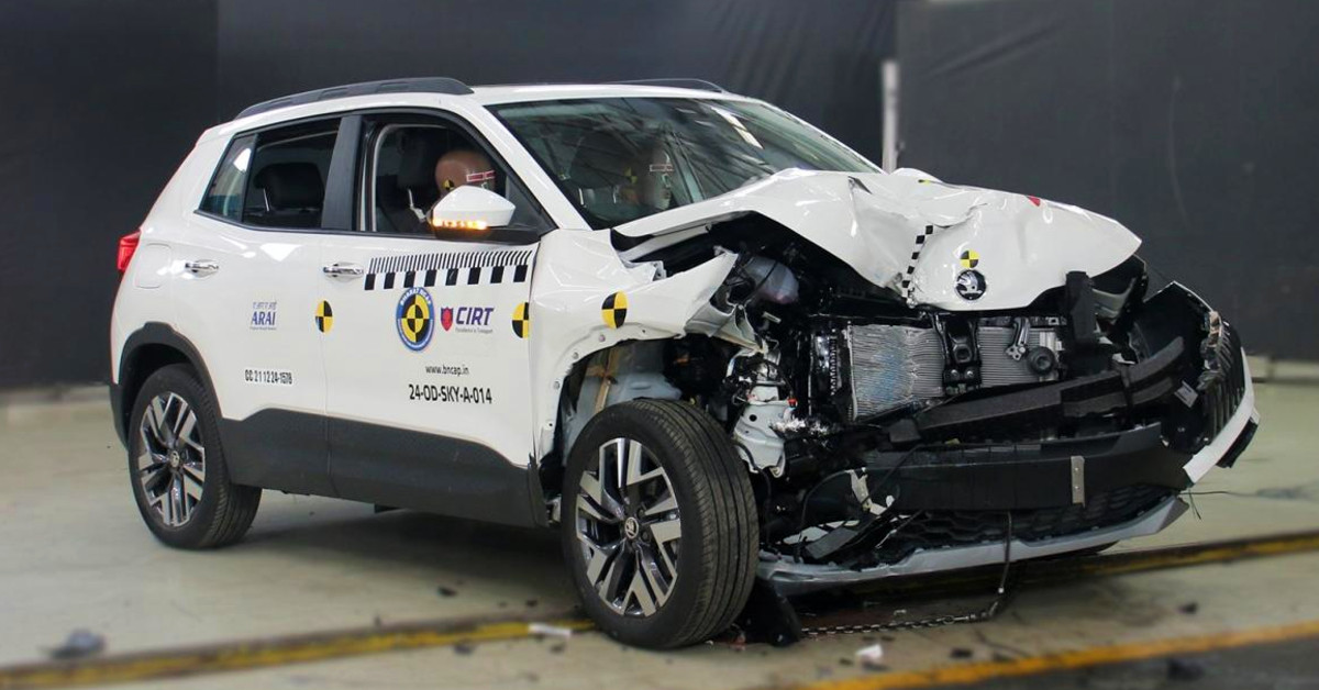 Kia Syros vs Skoda Kylaq: Bharat NCAP Crash Test Results And Scores ...