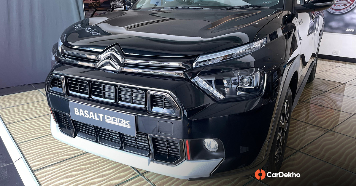 Citroen Basalt Dark Edition Exterior, Interior, Features ...