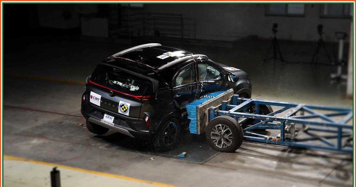Kia Syros Vs Tata Nexon Bharat NCAP (BNCAP) Crash Test Score Compared ...