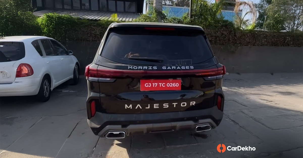MG Majestor Exterior And Interior Design Spied Undisguised; Here Are 5 ...