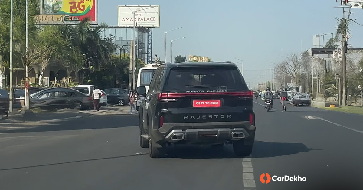 MG Majestor Exterior And Interior Design Spied Undisguised; Here Are 5 ...