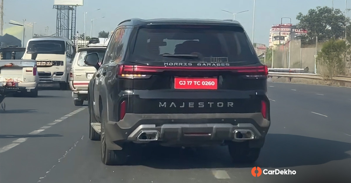 MG Majestor Exterior And Interior Design Spied Undisguised; Here Are 5 ...