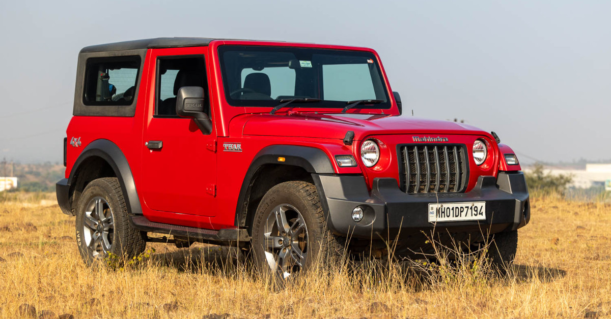 Mahindra Thar Soft Top Convertible Roof Variants Discontinued In India ...