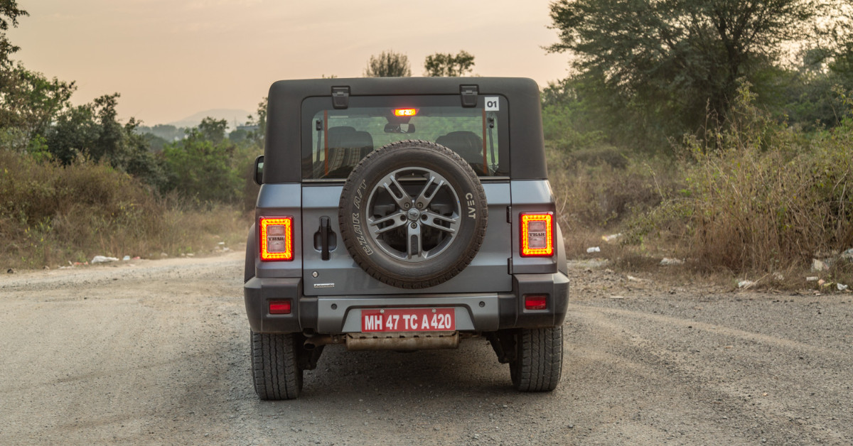 Mahindra Thar Soft Top Convertible Roof Variants Discontinued In India ...