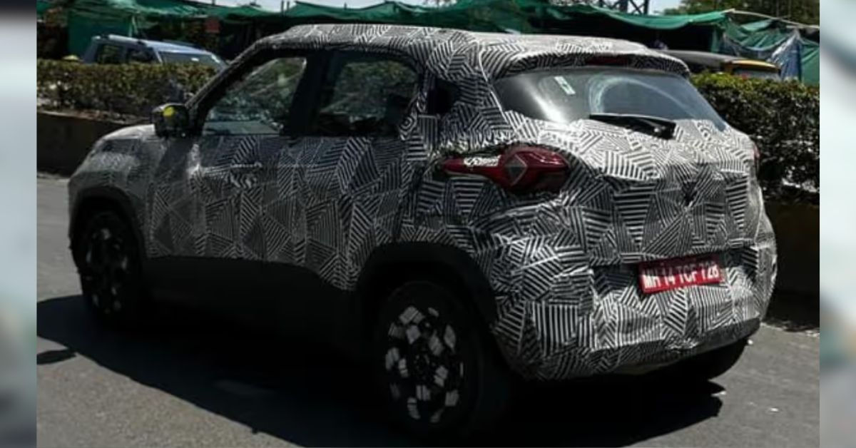 2025 Tata Punch Facelift Spied Testing, Interior Design Revealed For ...