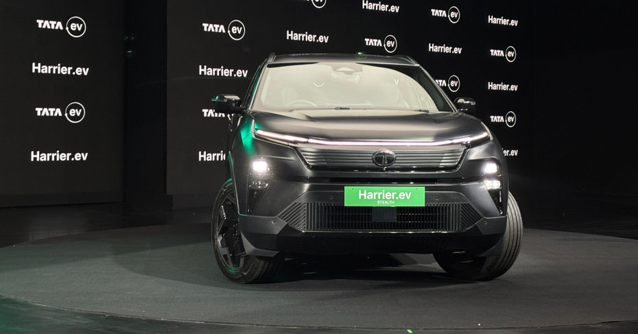 Tata Harrier EV Explained In 10 Images: Exterior, Interior, Design ...