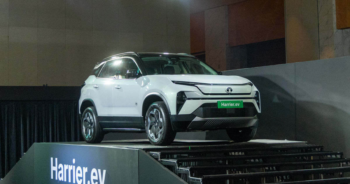 2025 Tata Harrier EV Unofficial Bookings Open At Some Dealerships ...