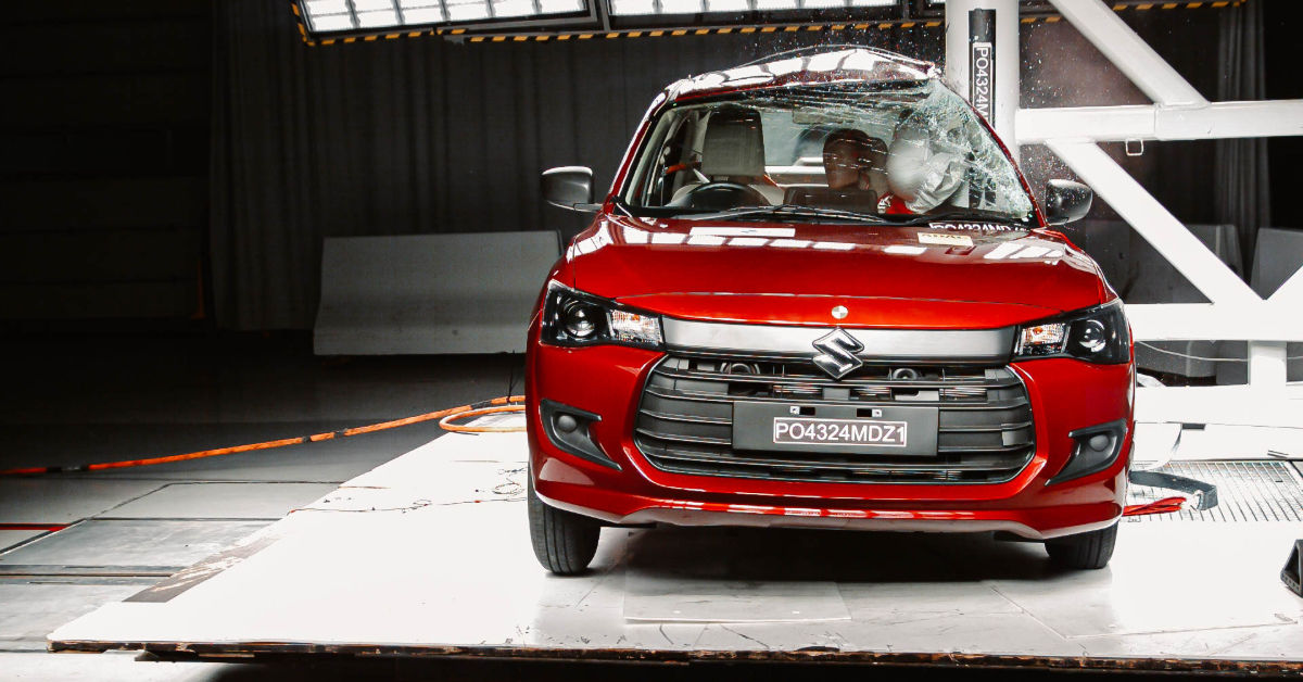 Maruti Dzire Bharat NCAP vs Global NCAP Crash Test Comparison ...