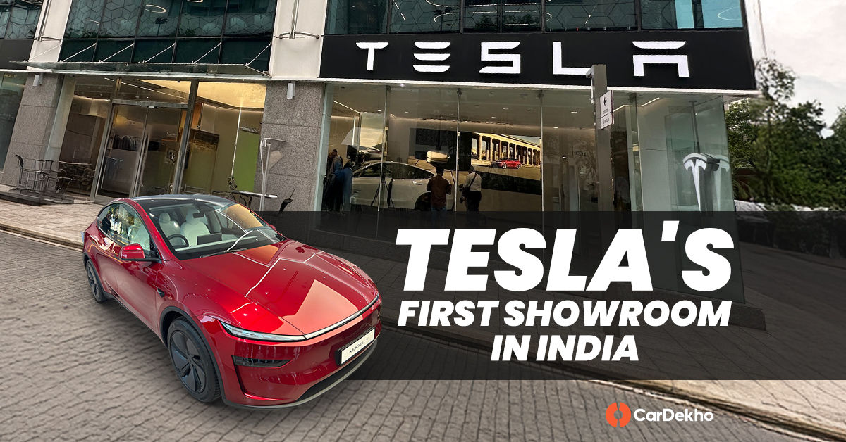 Tesla India Opens First Showroom In Mumbai, Displays India-spec Tesla ...