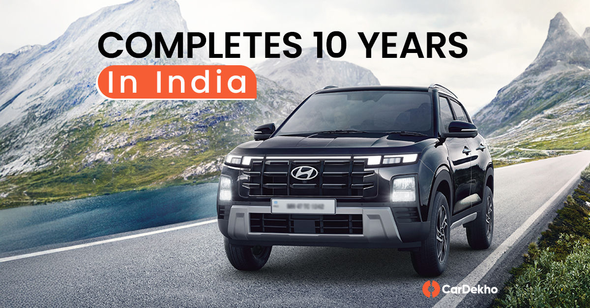 Hyundai Creta Nameplate Completes 10 Years In India; Here’s A Look At ...