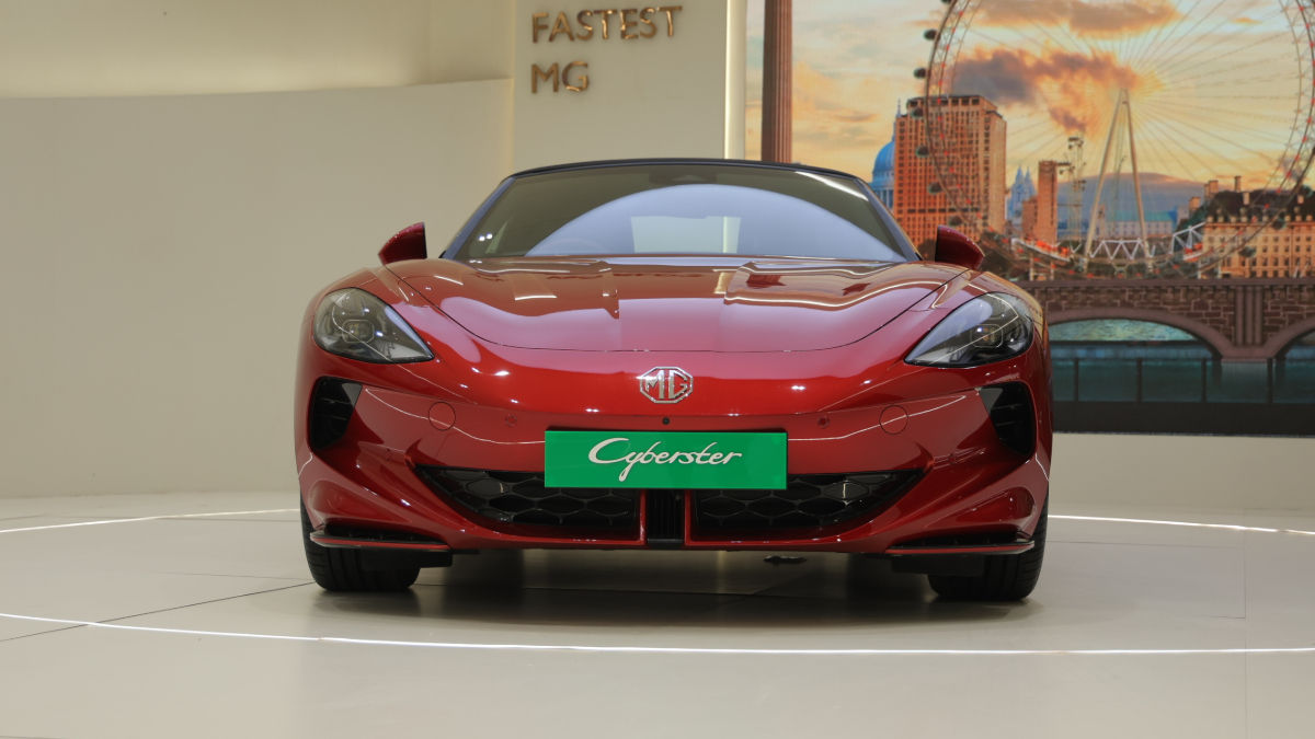 MG Cyberster EV Launched In India At Rs 74.99 Lakh | CarDekho.com