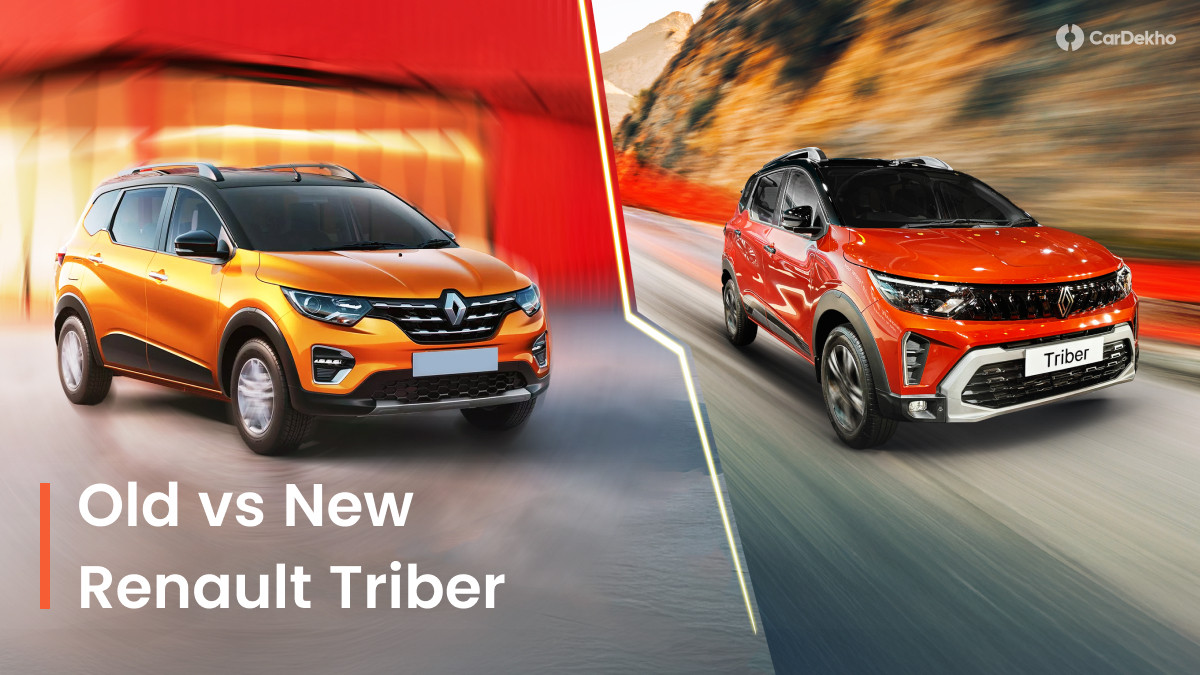 2025 Renault Triber Facelift vs Old Renault Triber: Exterior, Interior ...