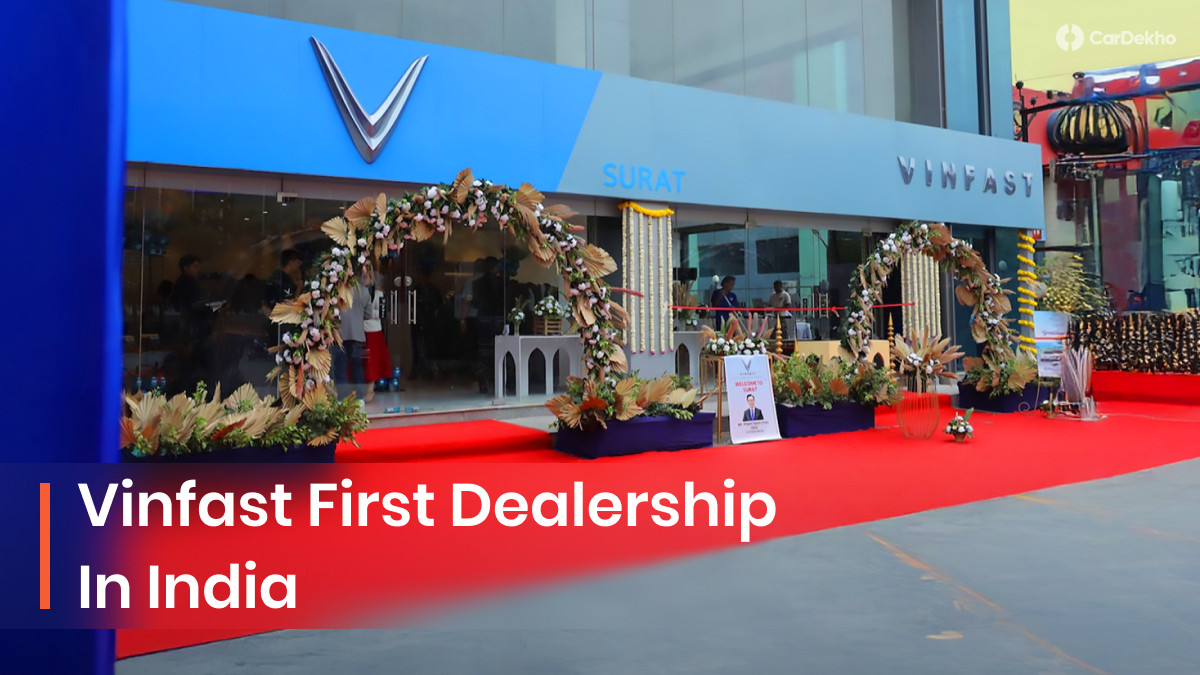VinFast India Opens Its First Dealership In Surat, Gujarat, VinFast VF6 And VinFast V7 Now On ...