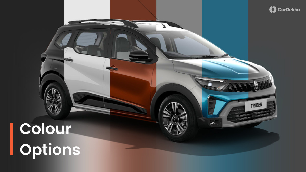 2025 Renault Triber Facelift Variant-wise Colour Options Explained ...