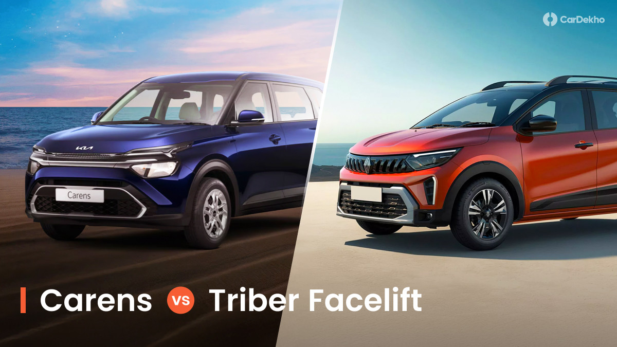 2025 Renault Triber Facelift vs Kia Carens Premium (O) Specifications ...