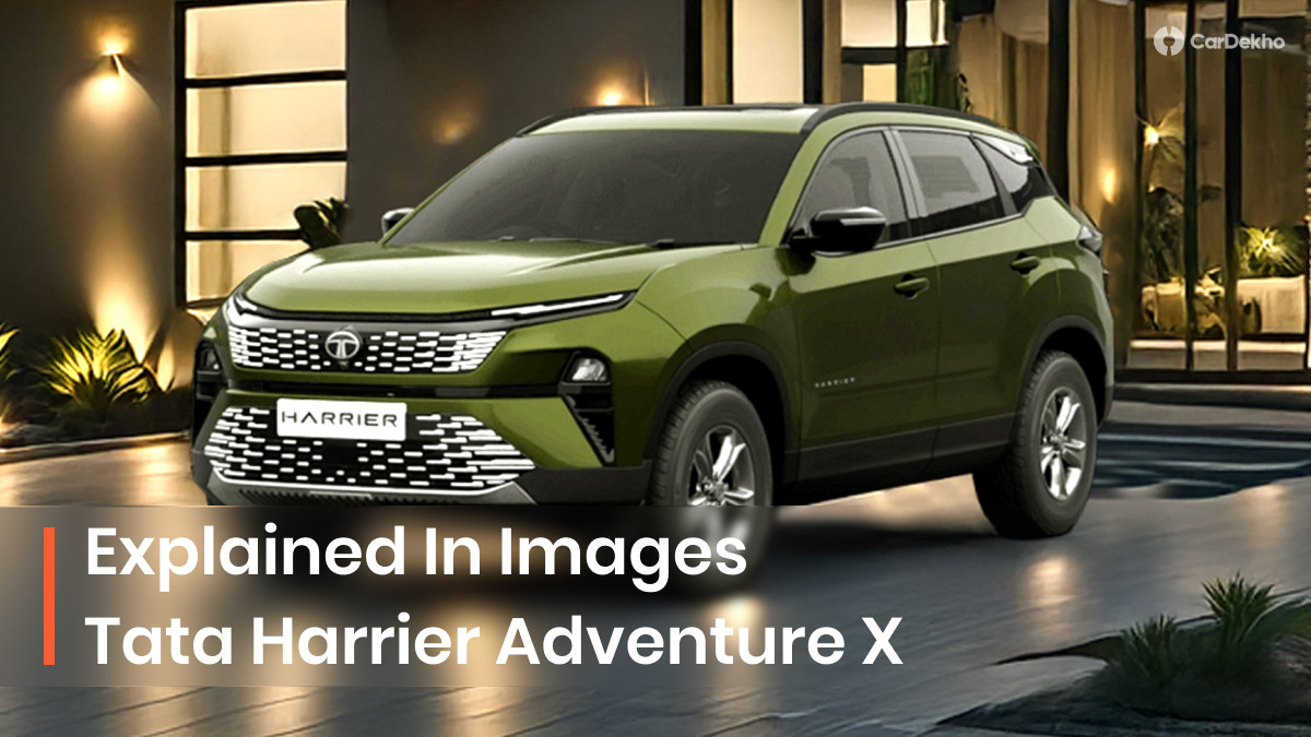 2025 Tata Harrier Adventure X And Adventure X Plus Variant Explained In ...