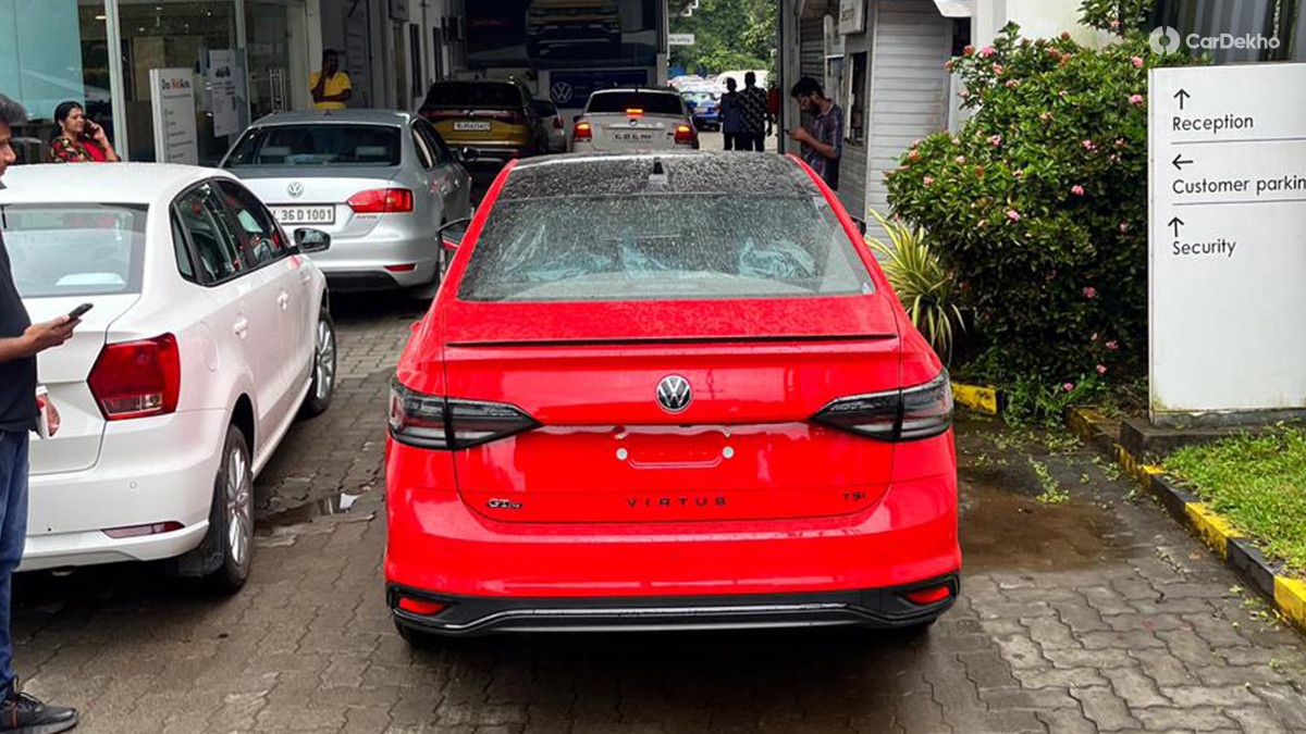 Volkswagen Virtus GT Line’s New Flash Red Colour Explained In Real-life ...
