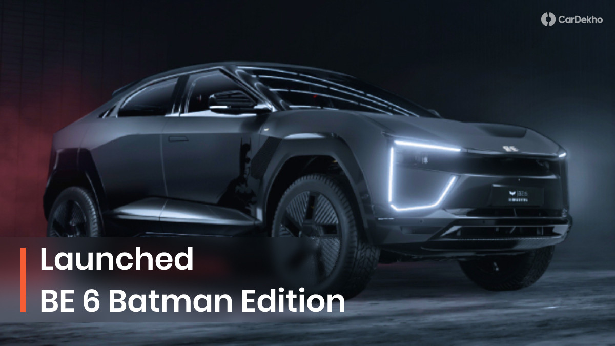 Mahindra BE 6 Batman Edition Launched At Rs 27.79 Lakh; Gets A Matte ...