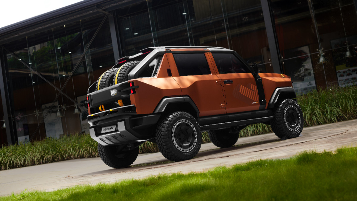 Mahindra Vision SXT Pickup Concept Unveiled; Looks Inspired From The ...