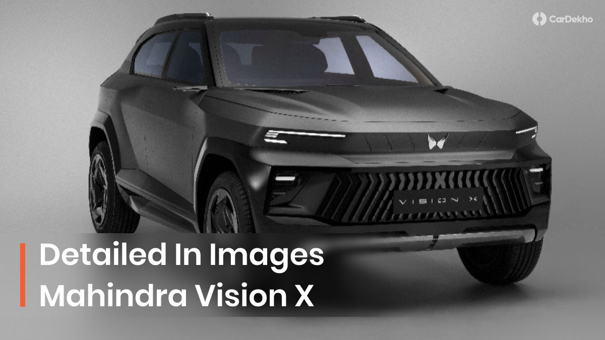 Mahindra Vision X SUV Concept Exterior And Interior Design Explained In ...