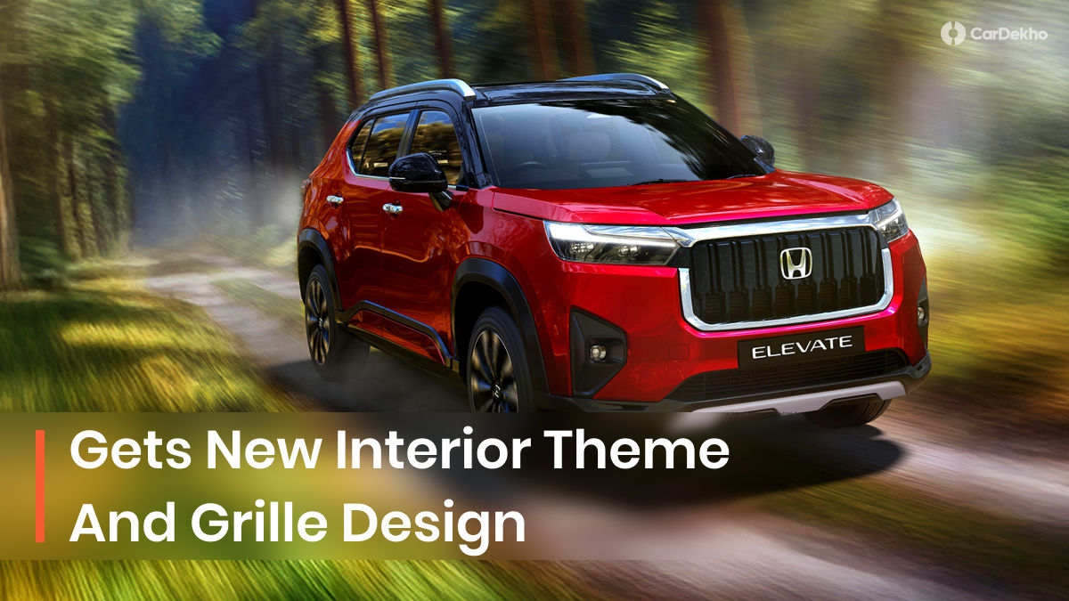 Honda Elevate Updated With New Interior Colour Options And Minor ...