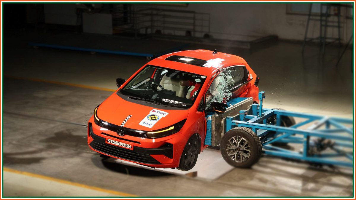 Tata Altroz Facelift Gets A 5-star Bharat NCAP Safety Rating In Its ...