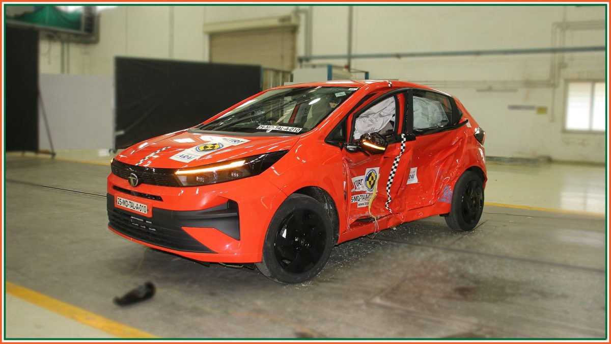 Tata Altroz Facelift Gets A 5-star Bharat NCAP Safety Rating In Its ...