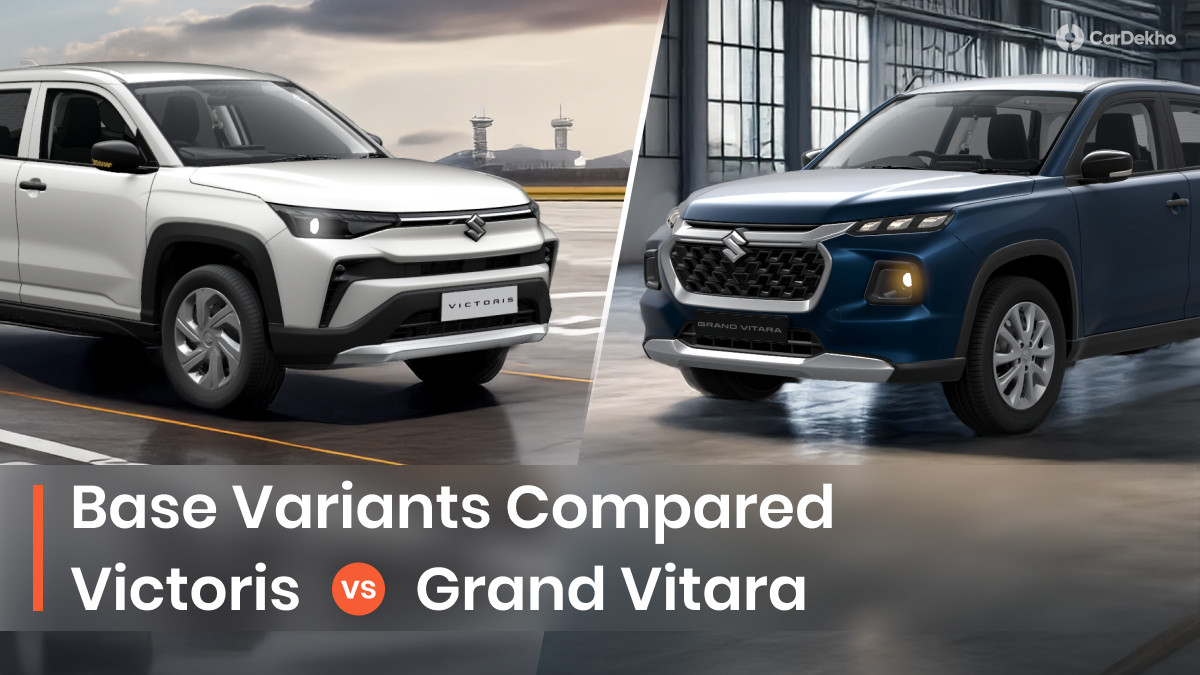 Maruti Victoris LXi vs Grand Vitara Sigma: Base Variant Price, Features ...