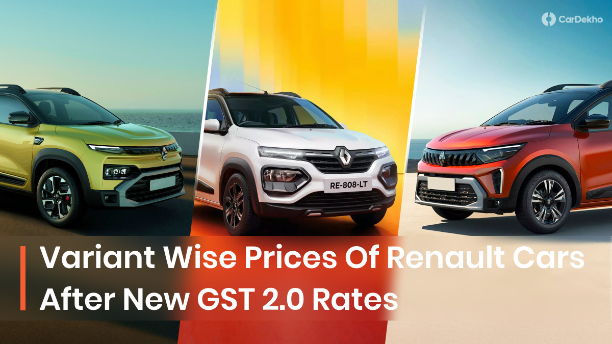 Renault Cars New Price List After GST Rate Cut: Compare New Vs Old ...