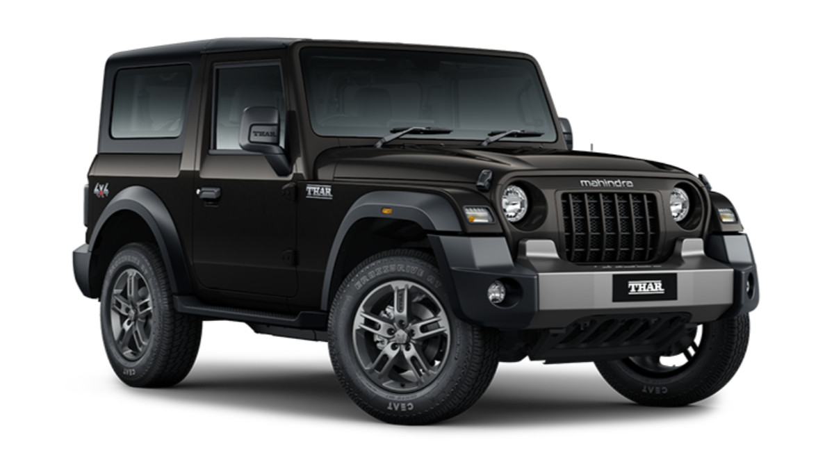2025 Mahindra Thar 3-door Facelift Colour Options Image Gallery: Tango ...