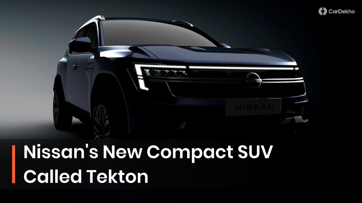 Nissan Compact SUV Now Called Nissan Tekton, Exterior Design Revealed ...