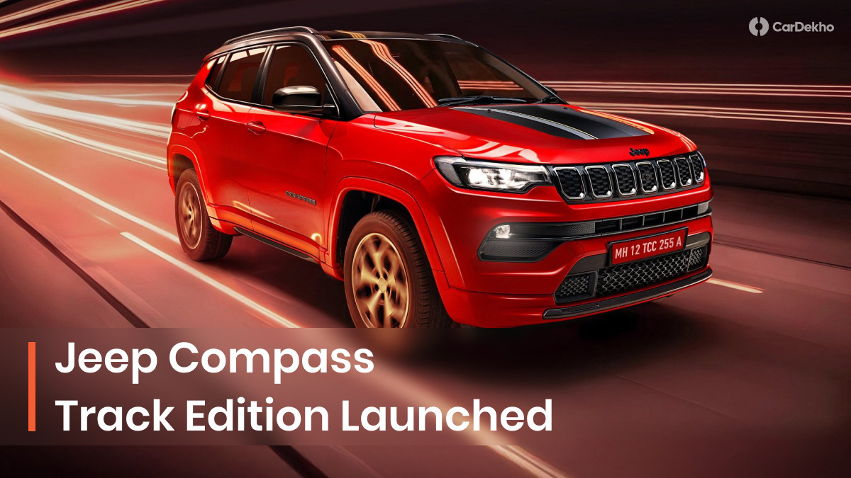 2025 Jeep Compass Track Edition Launched At Rs 26.70 Lakh, Commands A ...