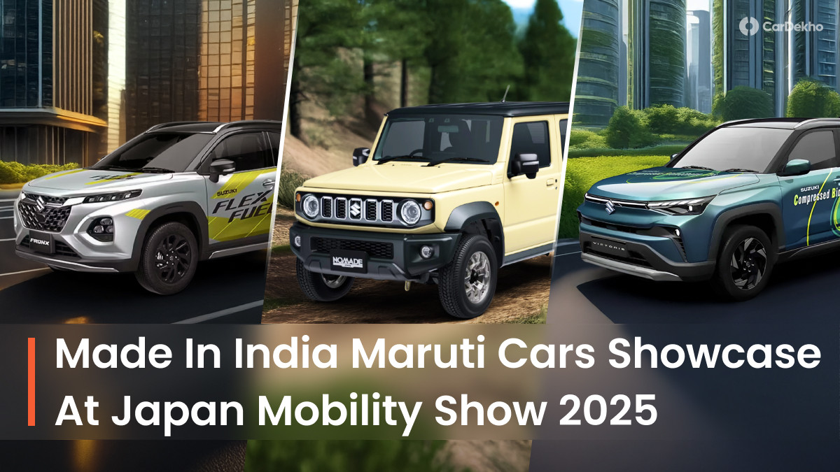 All Made In India Maruti Cars That Will Be Present in Japan Mobility ...