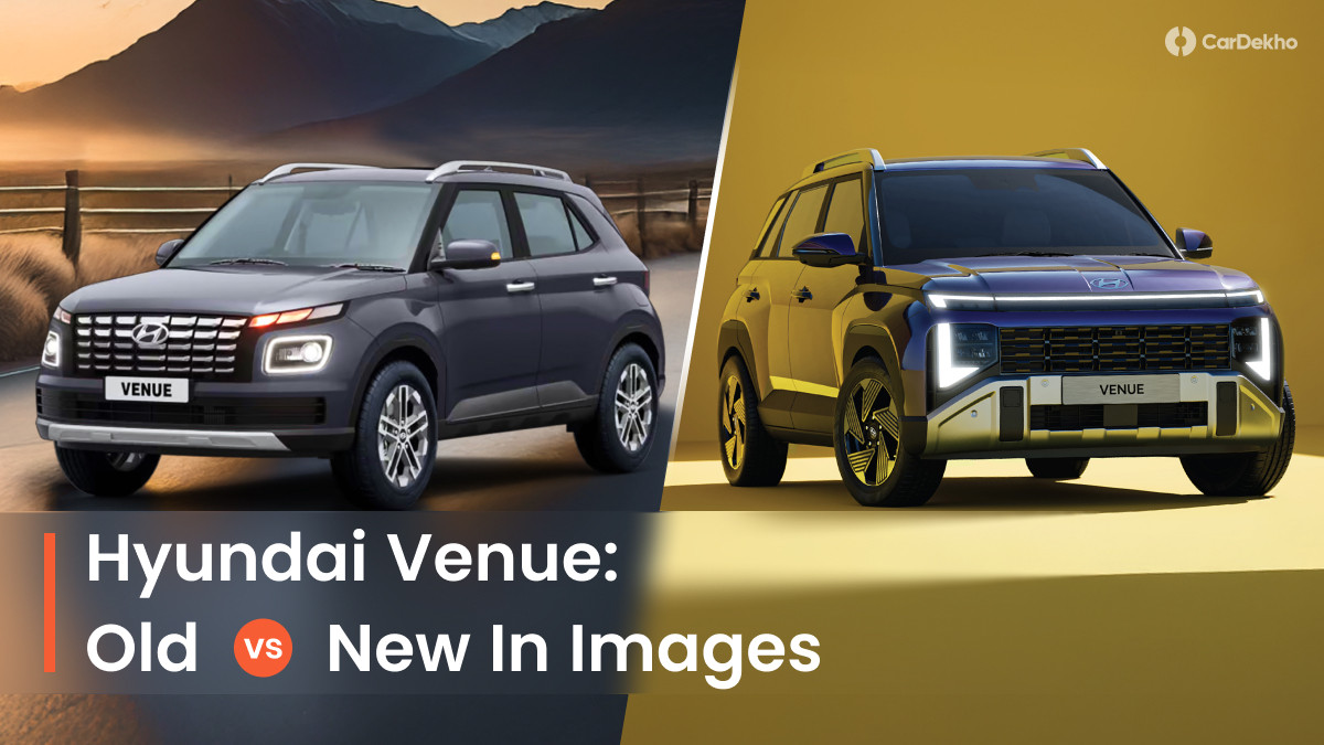 India-spec 2025 Hyundai Venue Revealed; Old vs New Design Compared In ...