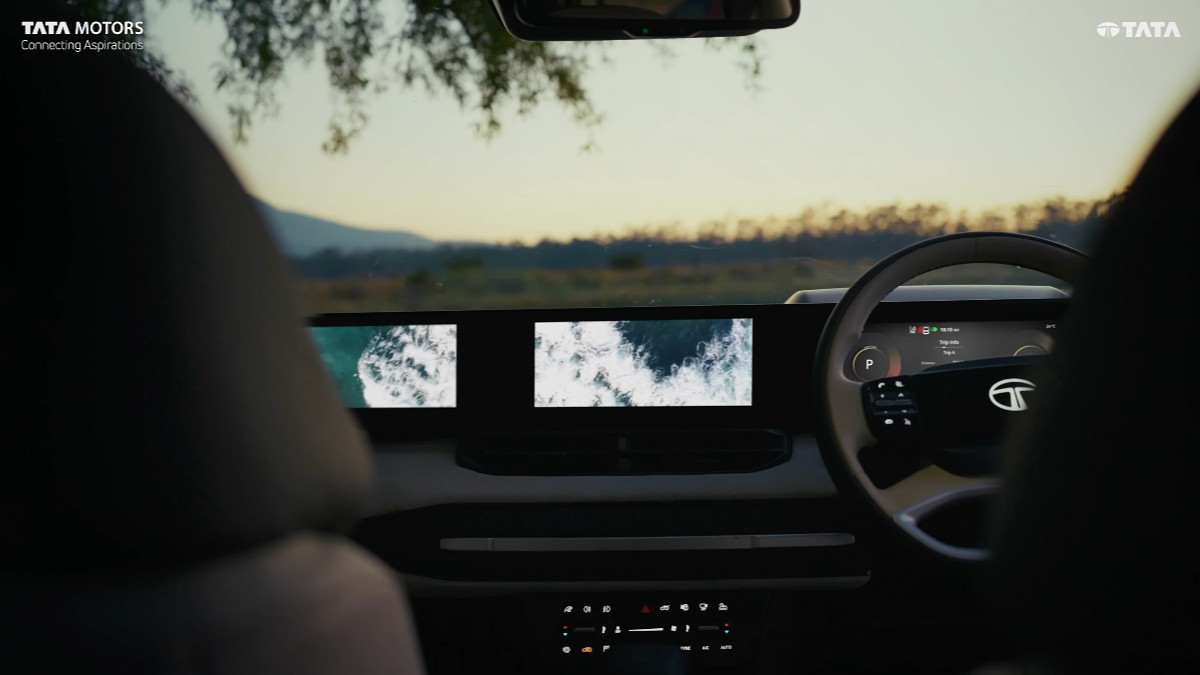 2025 Tata Sierra Key Features TEASED Alongside A New Red Colour Option ...